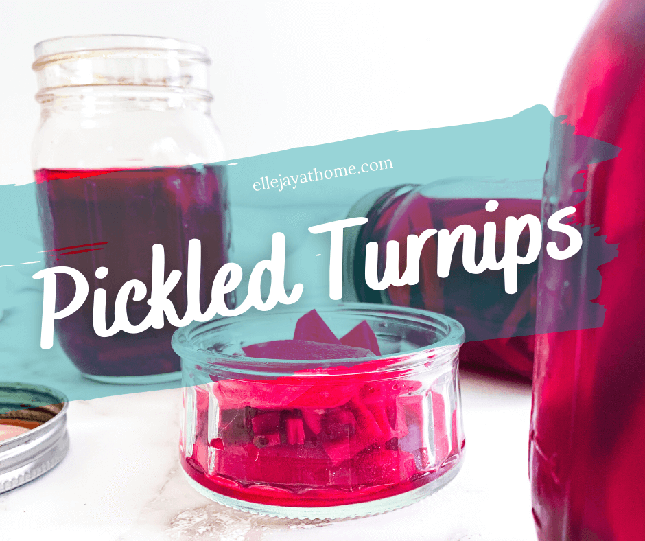 Lebanese-Style Pickled Turnips