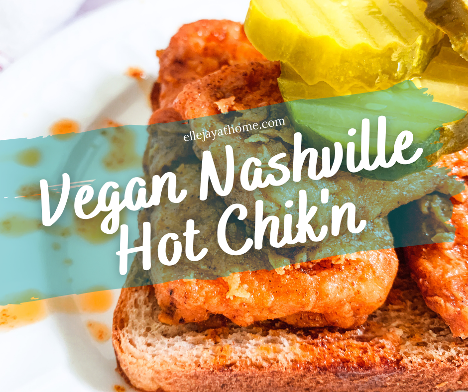 Vegan Nashville Hot Chik'n with Tofu